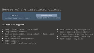 CollabDaysBE - Microsoft Purview Information Protection demystified | PPTX