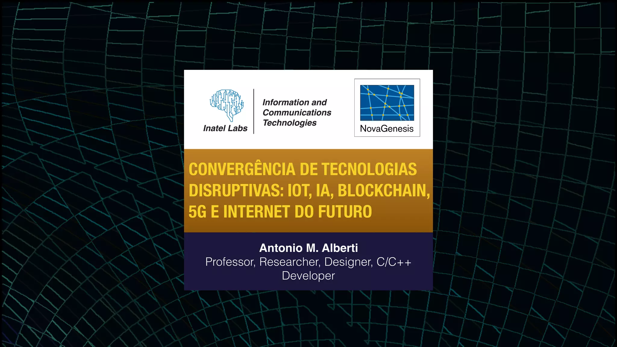 Convergência de Tecnologias Disruptivas: IoT, IA, Blockchain, 5G e Internet do Futuro | PPT