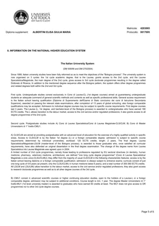 Albertini egm master degree | PDF | Professional School | Postgraduate ...