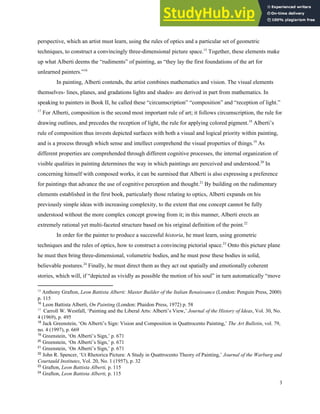Alberti S On Painting | PDF