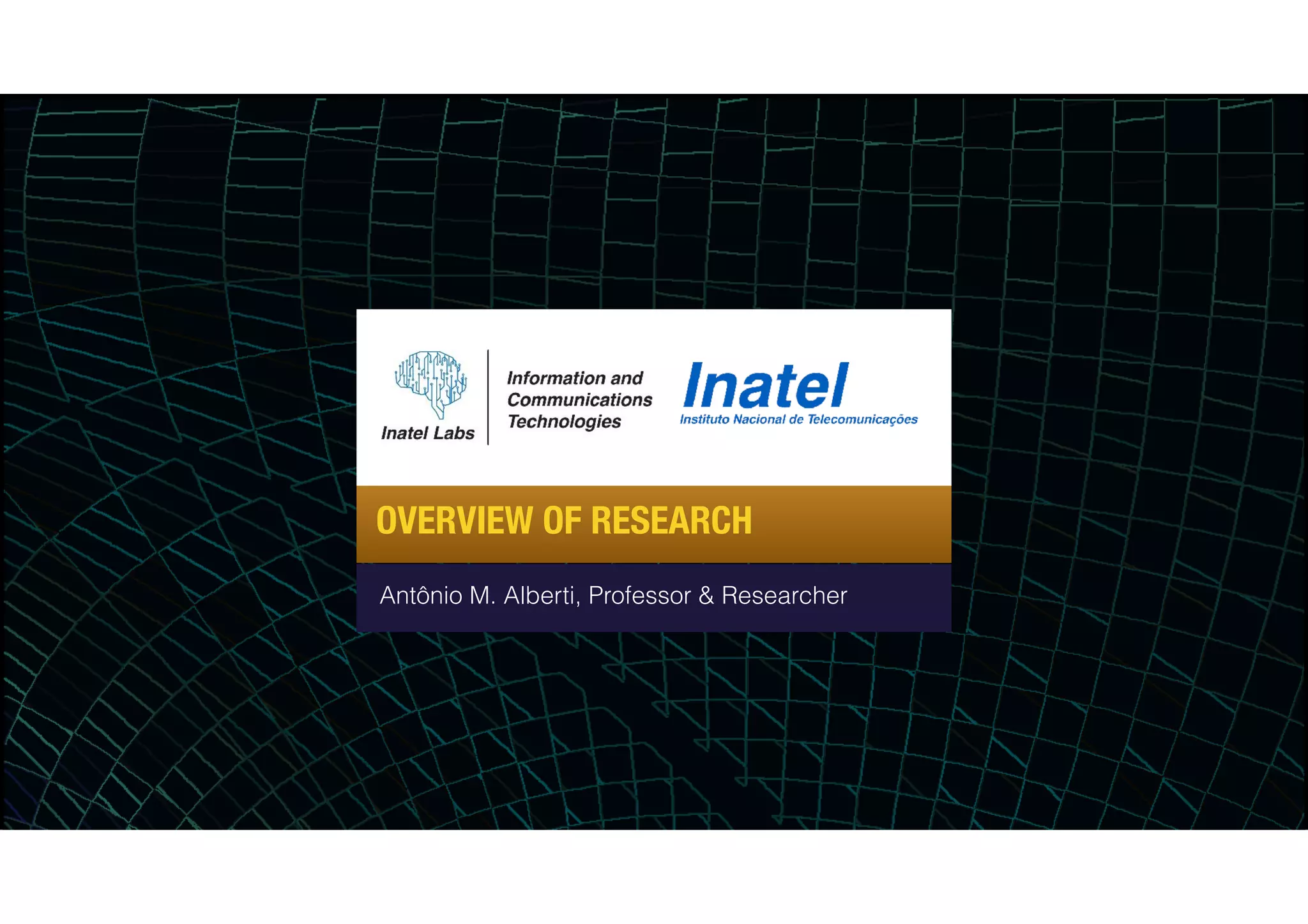 OVERVIEW OF ICT LAB RESEARCH | PPT