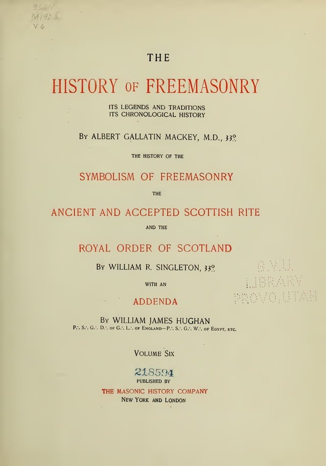 Albert Mackey - History of Freemasonry Vol VI.pdf