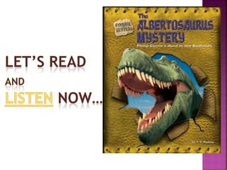 Albertosaurus mystery | PPT