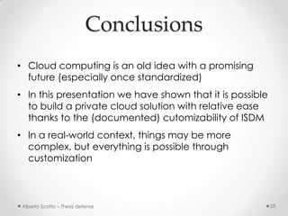 Cloud Computing: a private IaaS solution based on IBM software | PDF