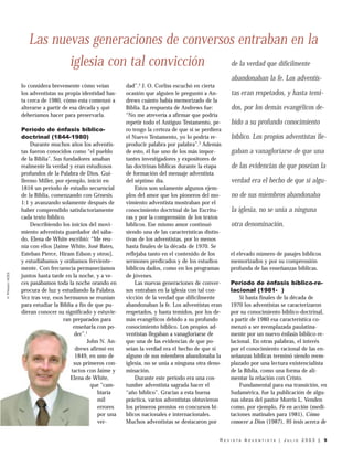 adventistas: podemos ser considerados aun el pueblo de la Biblia? | PDF