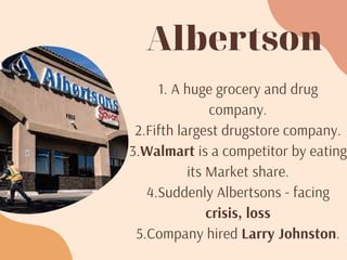 Albertsons work on Employee Attitudes: A Case Study | PDF