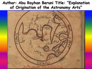 Al beruni | PPT