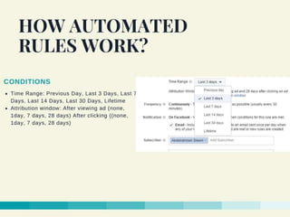 Automated Rules-Improve Your Performance on Facebook | PPTX