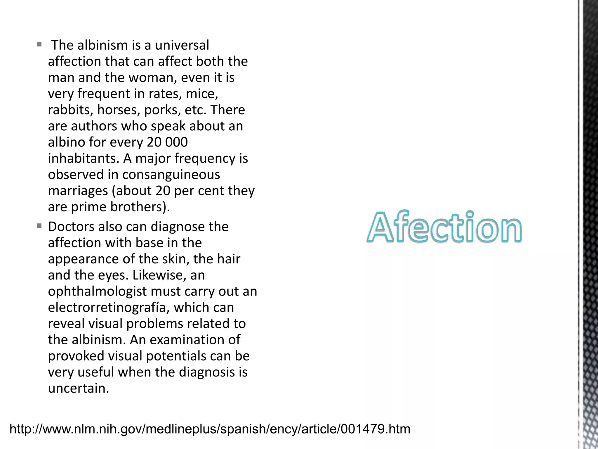 Albinism | PPTX