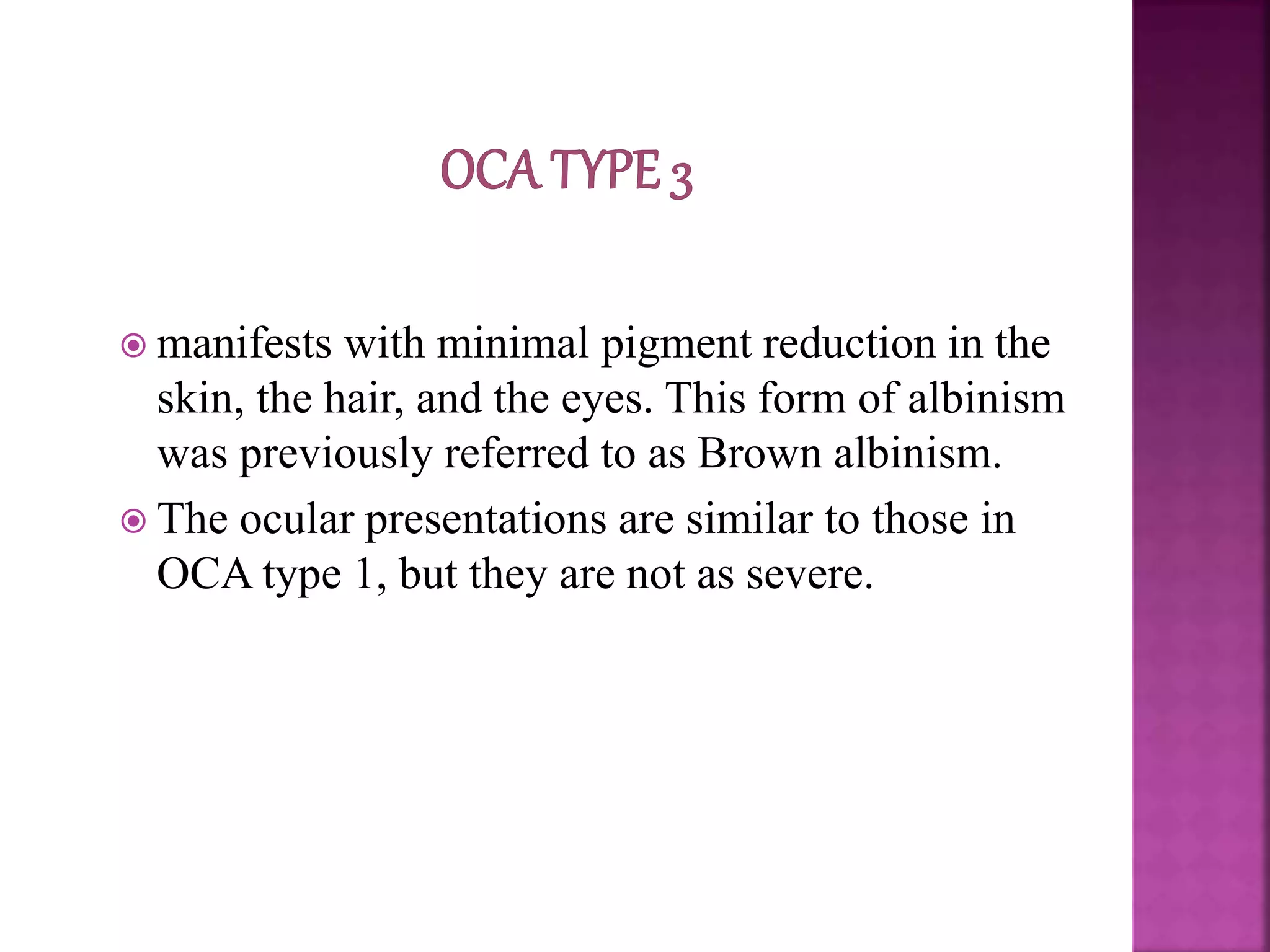 Albinism | PPTX