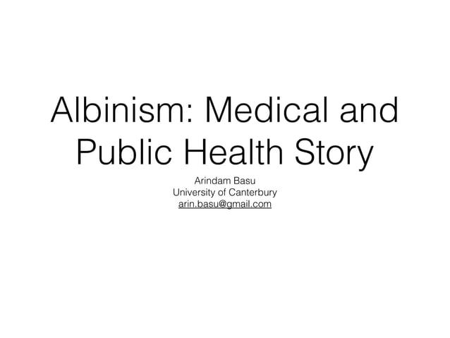 Albinism | PPT