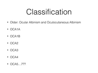 Albinism | PPT