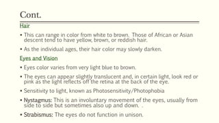 Albinism | PPTX