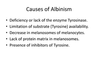 Albinism | PPTX