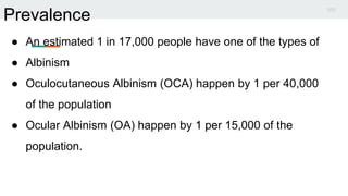 Albinism | PPTX