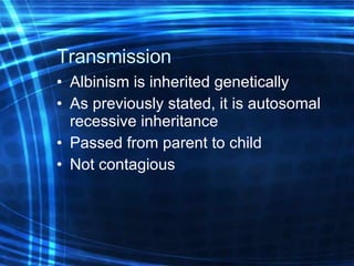 Albinism | PPT