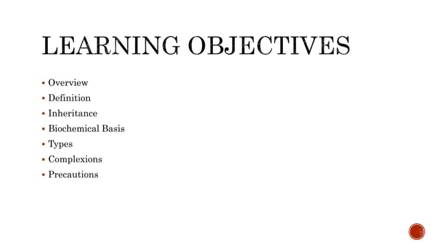 ALBINISM , definition, Inheritance, Biochemical Basis,Types ...
