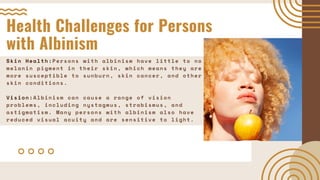Empowering Voices: The Role of Advocacy in Promoting Albinism Health ...