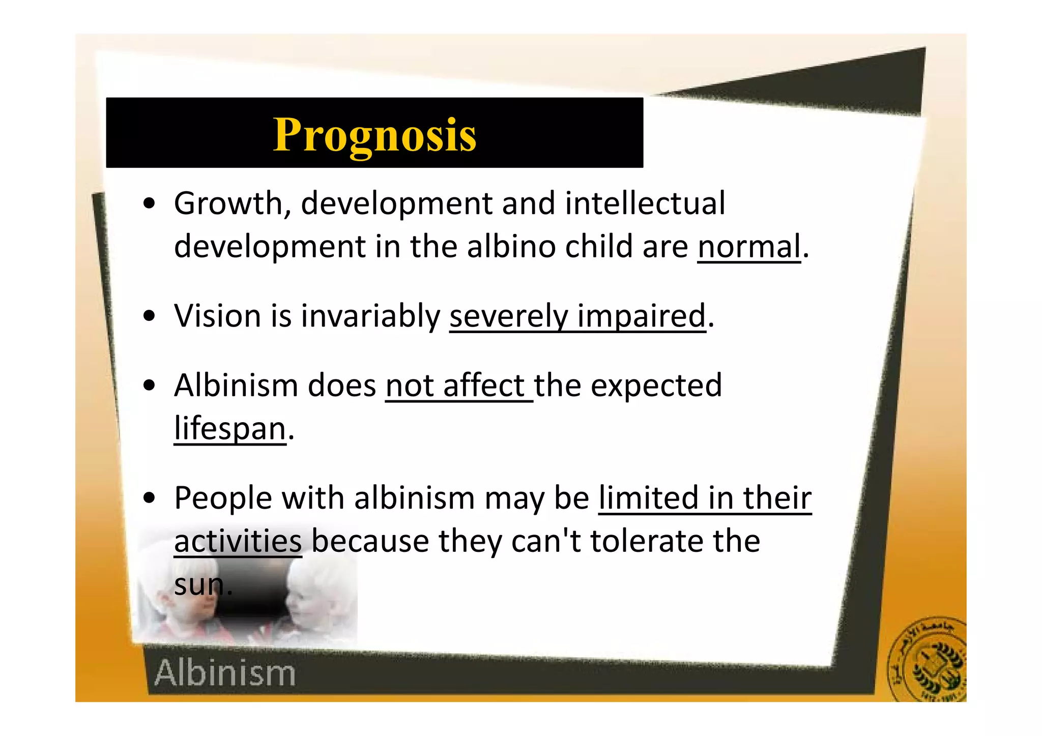 Albinism | PDF