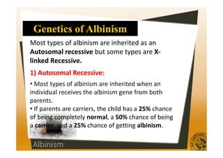 Albinism | PDF