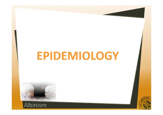Albinism | PDF | Eye and Vision Conditions | Diseases and Conditions