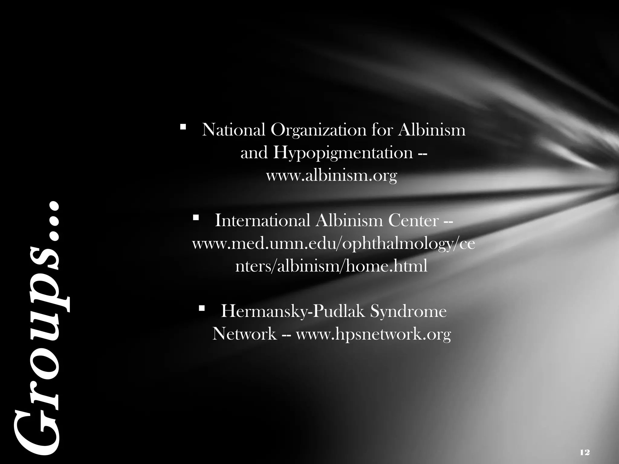 Albinism powerpoint[1] | PPT