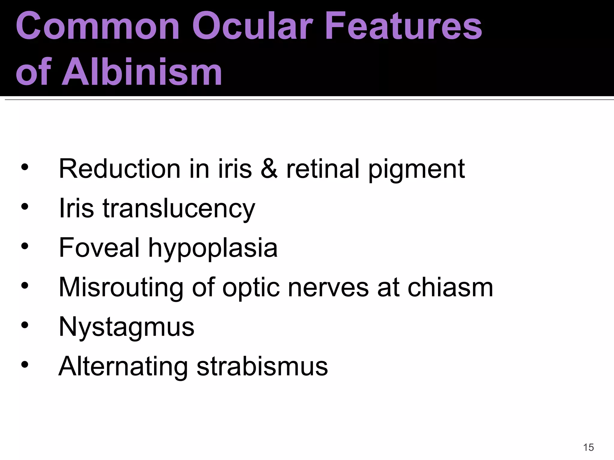 albinism | PPT