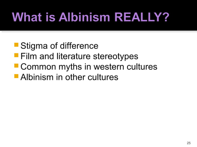 albinism | PPT