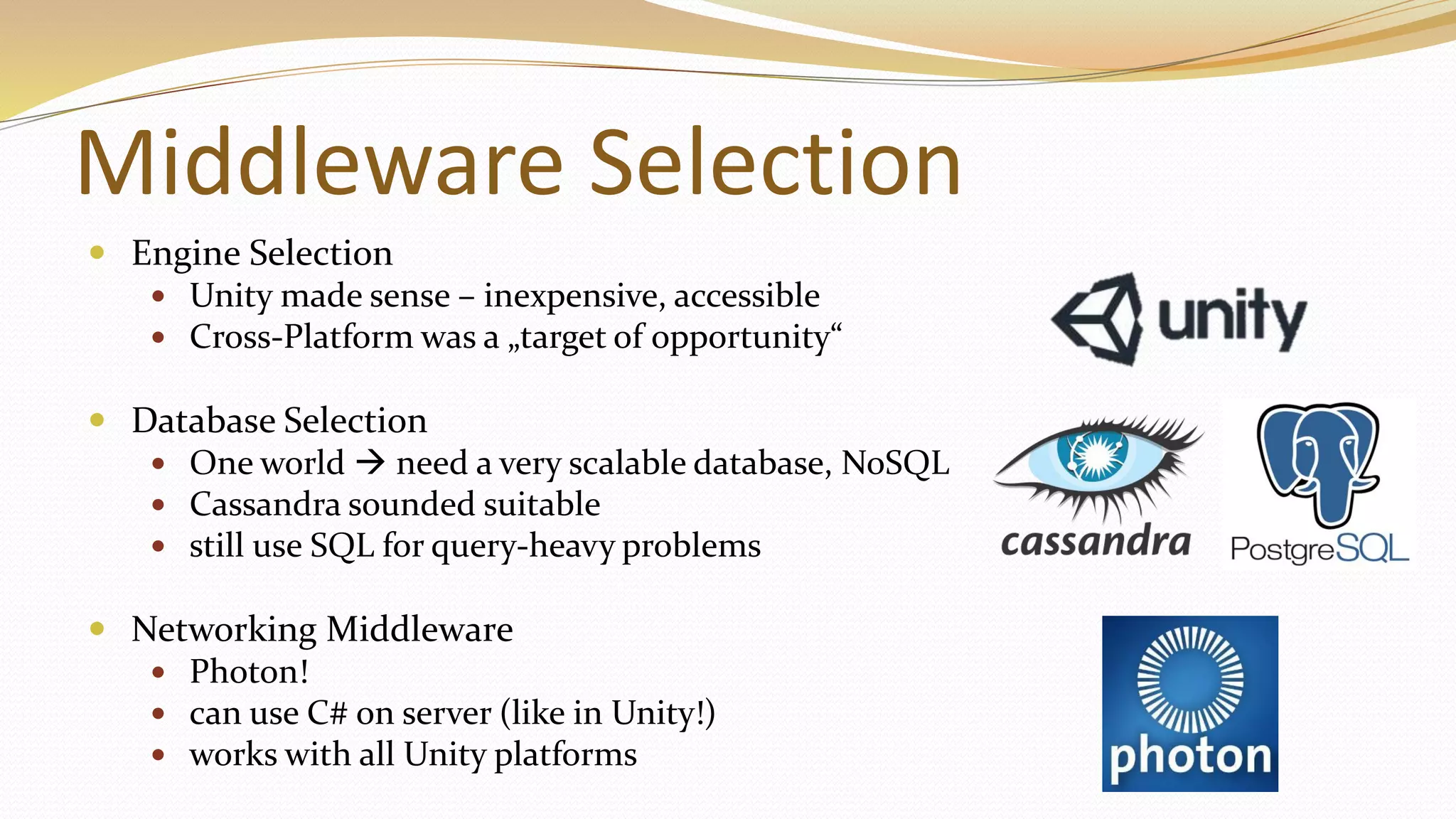Albion Online - Software Architecture of an MMO (talk at Quo Vadis 2016 ...