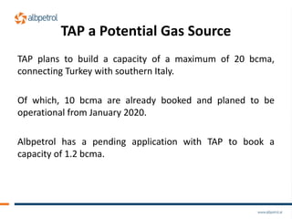 Albpetrol status update in the era of privatisation | PPT