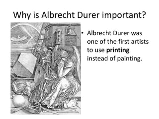 Albrecht Durer | PPTX