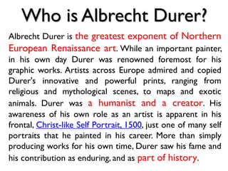 Albrecht Durer | PPTX