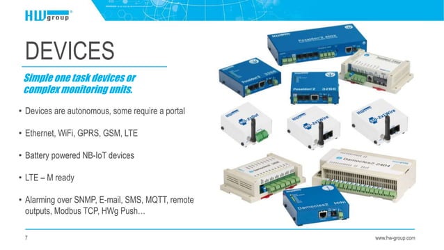 ALBRECHT presents HW group IoT and monitoring | PPT