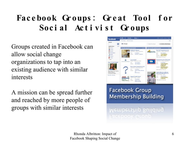"Introduction to Facebook" | PPT