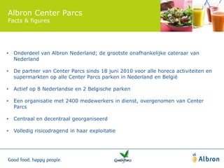 Albron Center Parcs presentatie Poolmanager | PDF