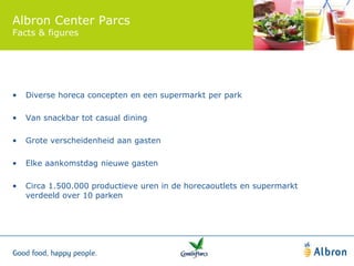 Albron Center Parcs presentatie Poolmanager | PDF