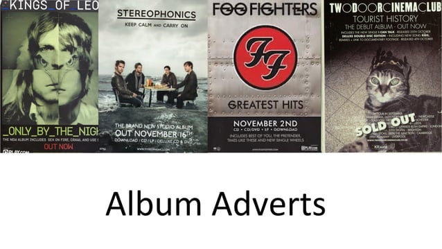 Album advert analysis | ODP
