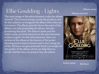 Album Advertisements | PPTX | Music | Entertainment