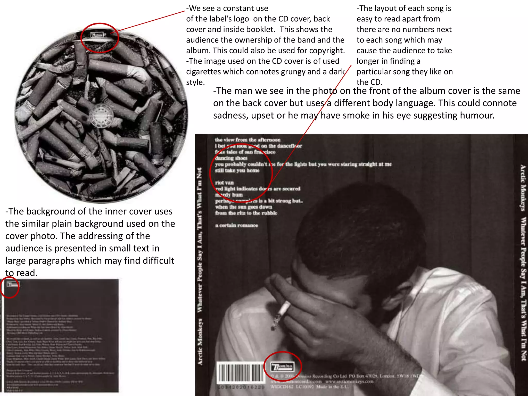 Album analysis 2 | PPTX