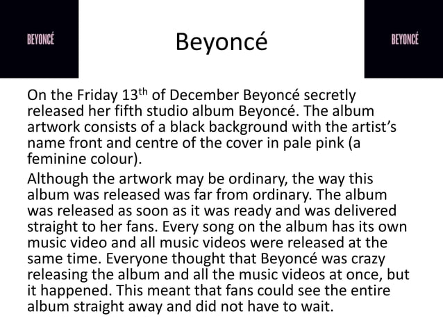 Album Artwork Analysis | PPT