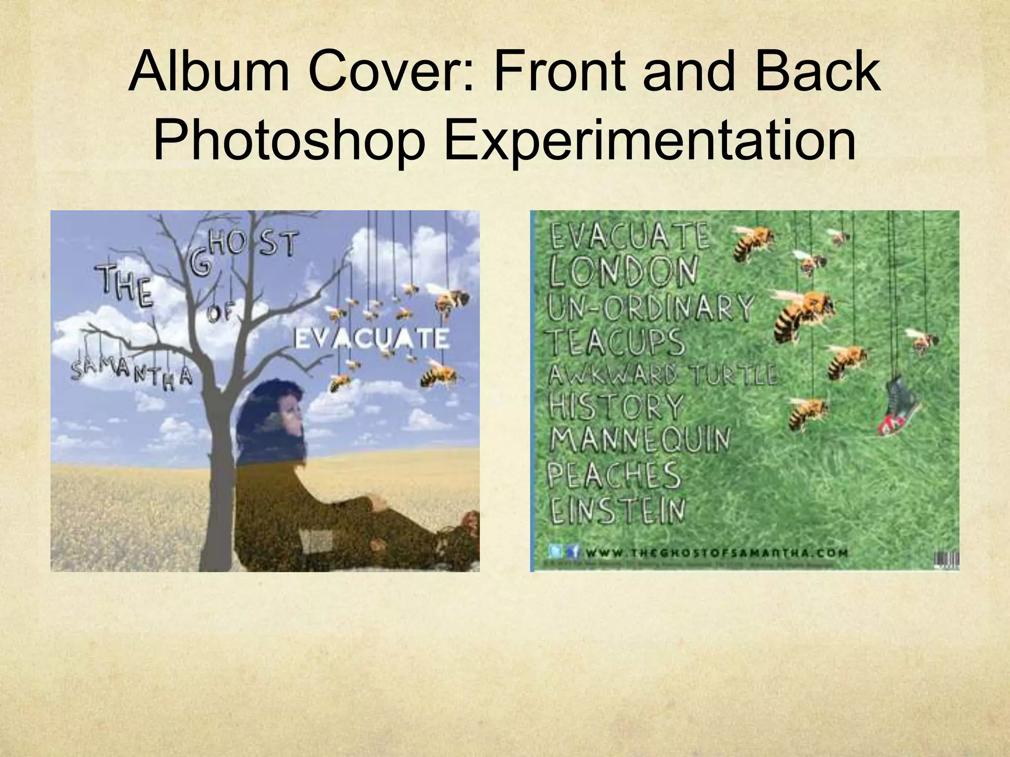 Album cover: Photoshop Experimentation | PPTX