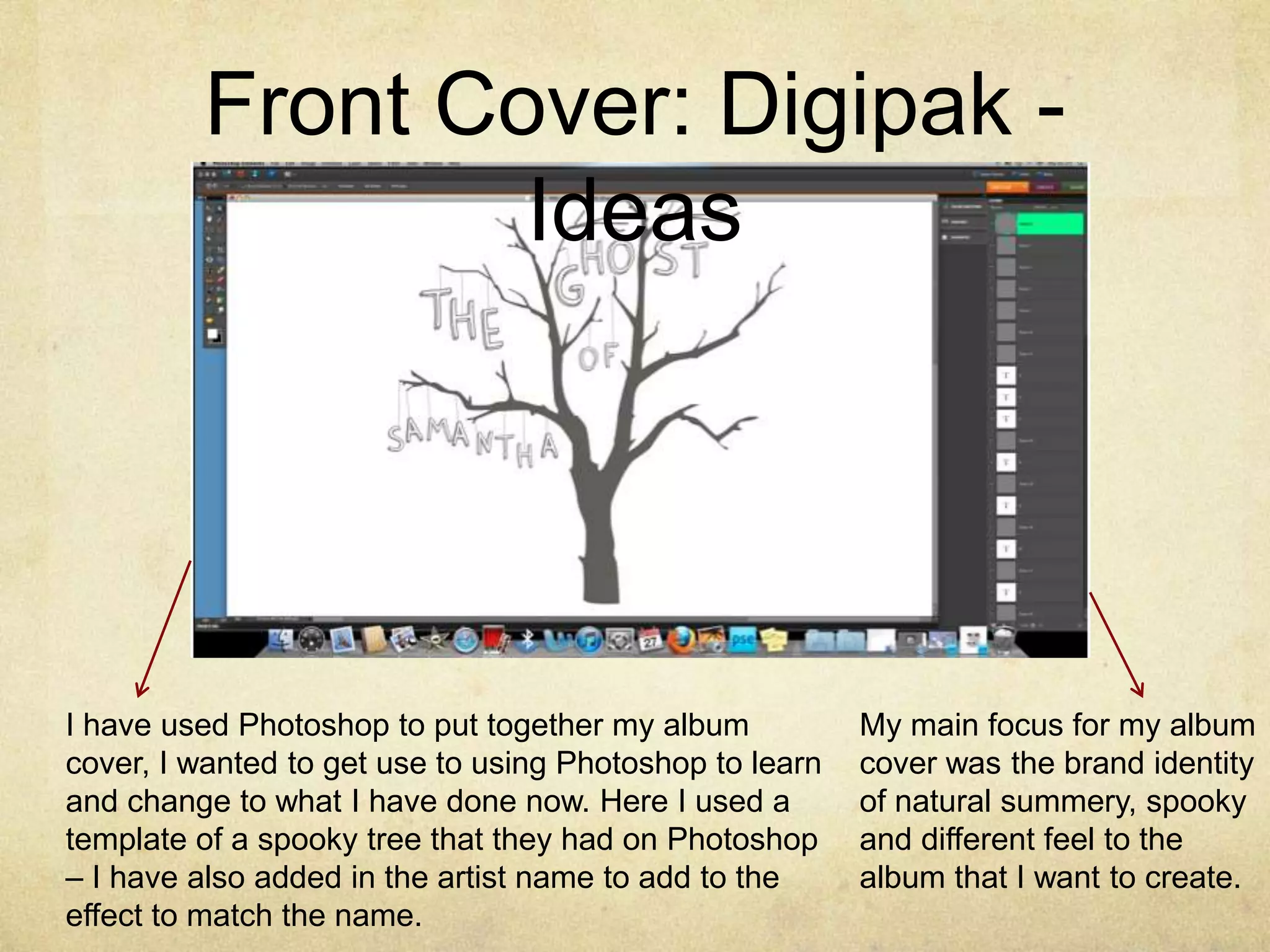 Album cover: Photoshop Experimentation | PPTX