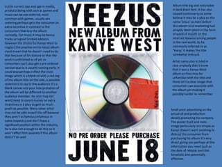 Album cover analysis | PPT