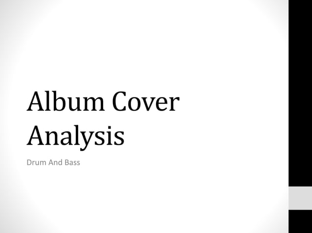Album cover analysis | PPTX