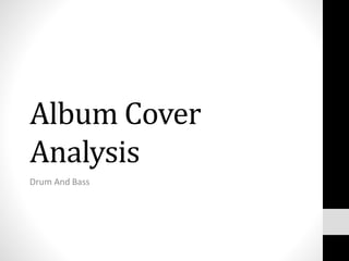 Album cover analysis | PPT