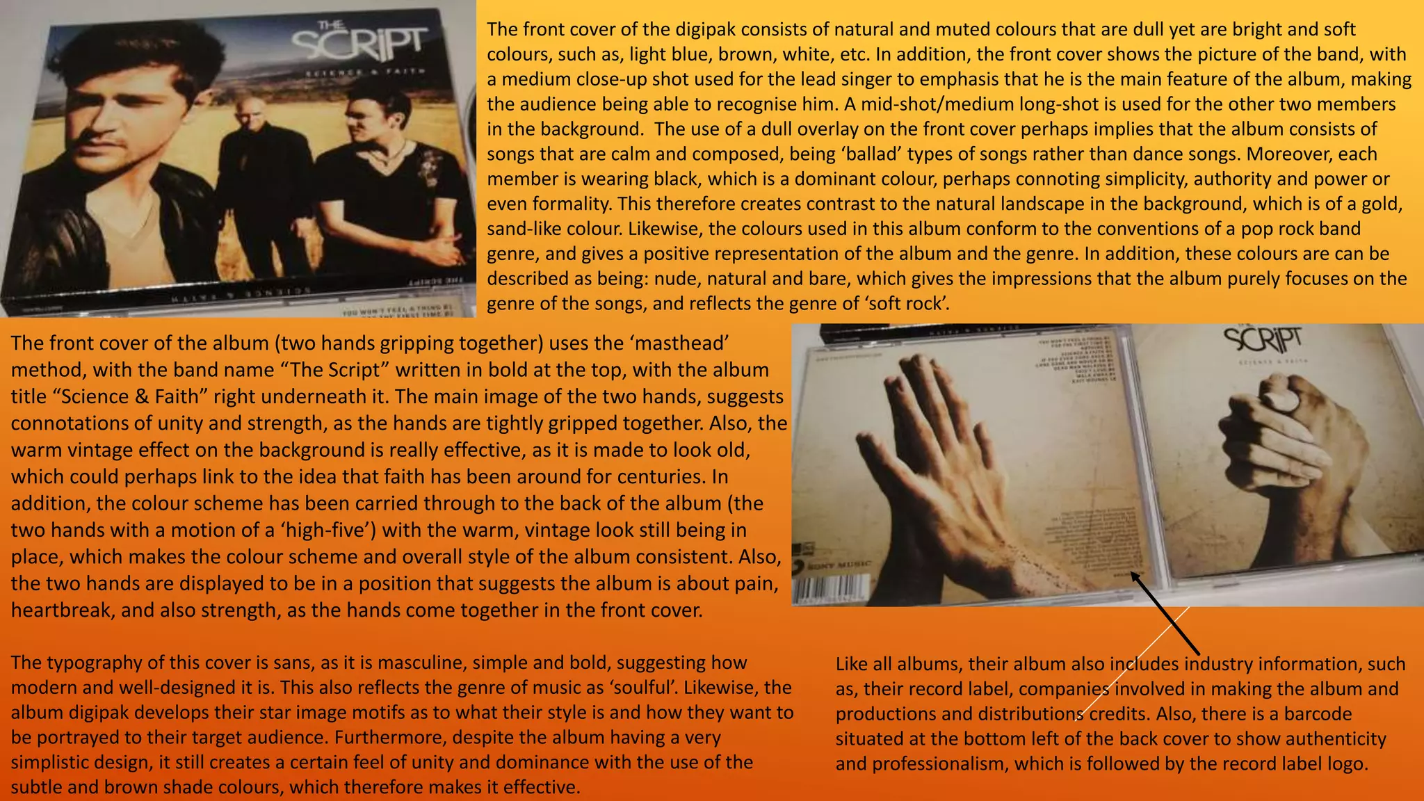 Album cover analysis | PPT