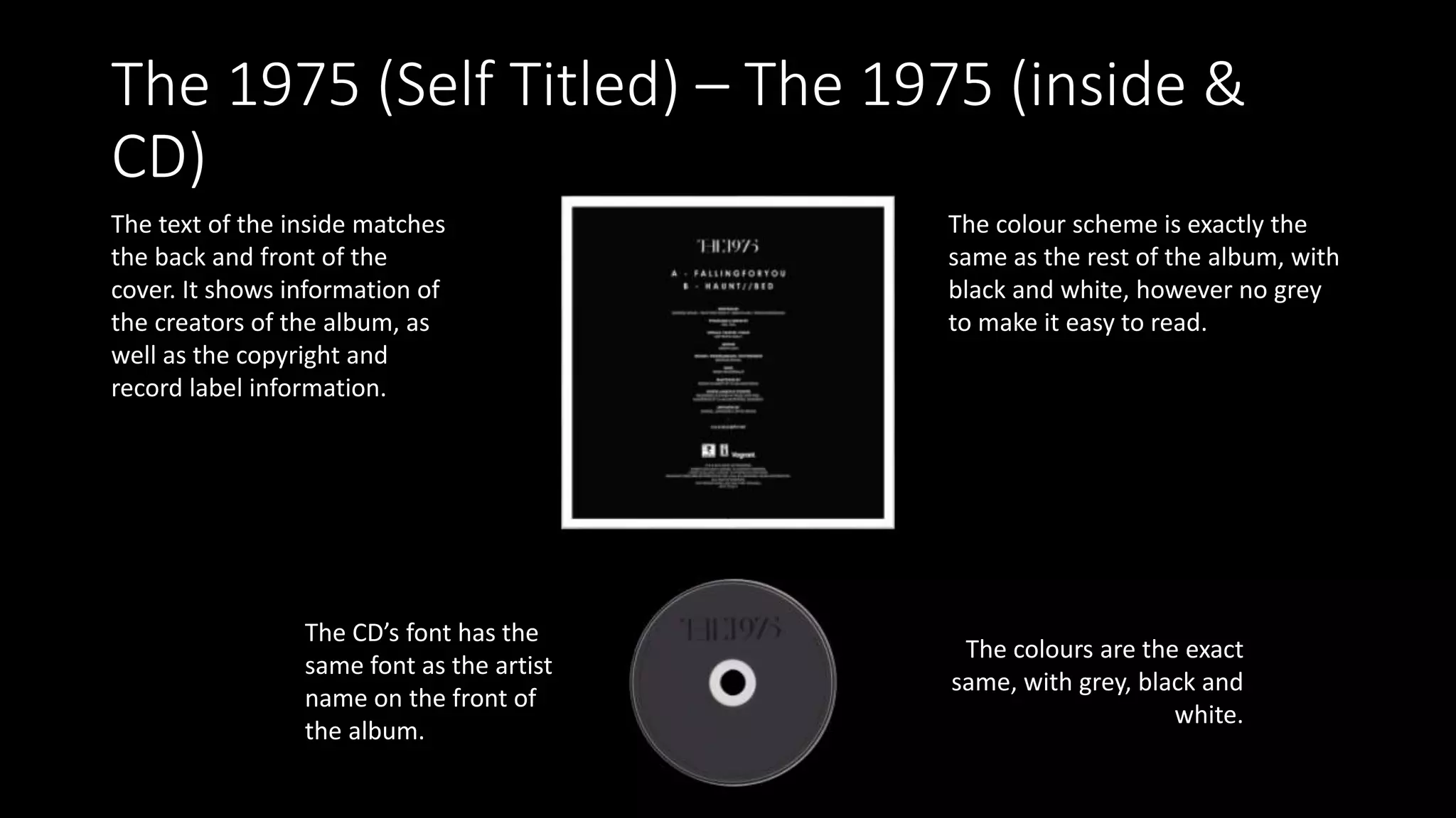 Album cover analysis | PPTX