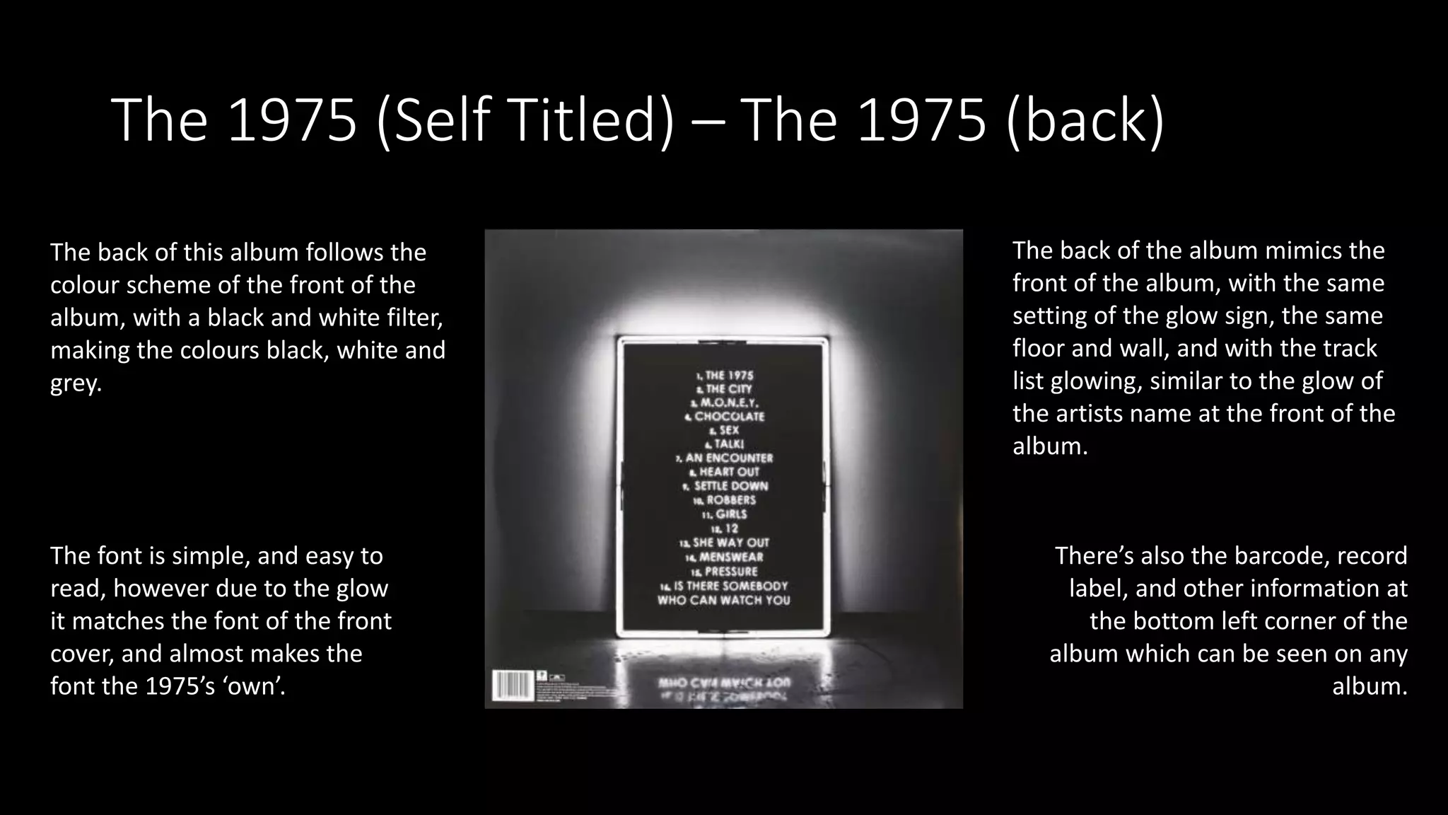 Album cover analysis | PPTX