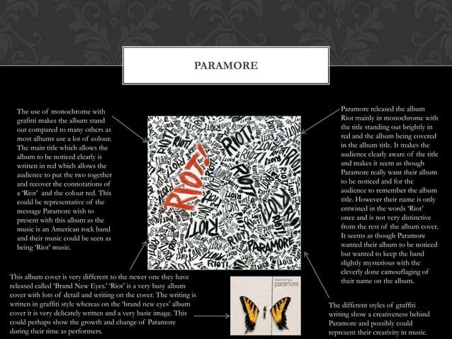 Album cover analysis | PPTX