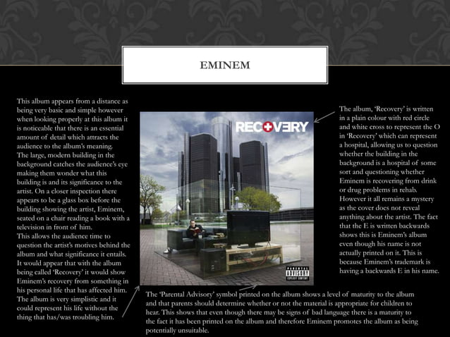 Album cover analysis | PPTX
